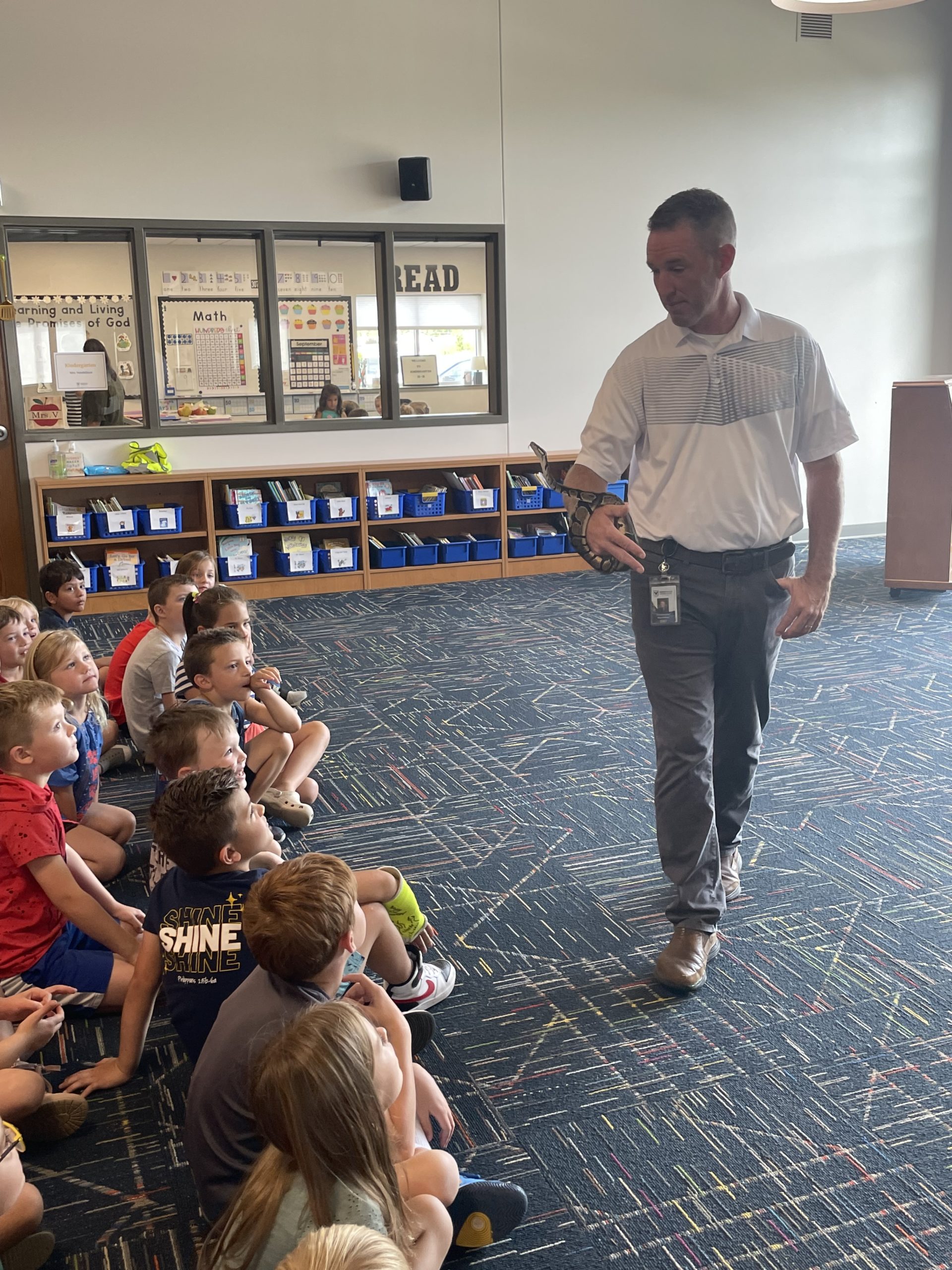 Butterflies & Snakes: SCS Elementary Students Meet Animals in School ...