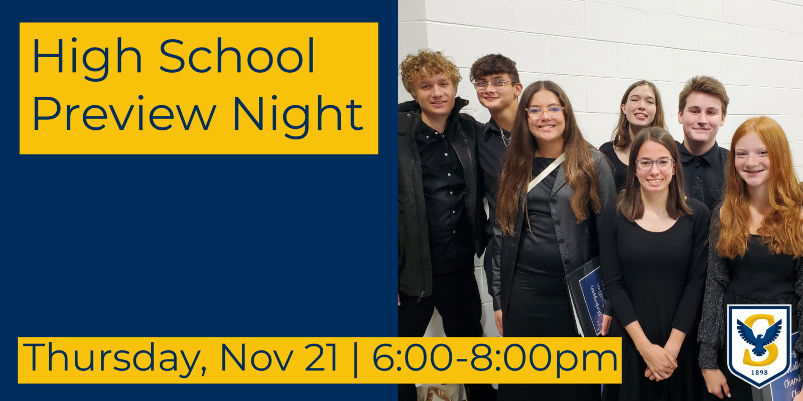 High School Preview Night - Sheboygan Christian School (SCS)