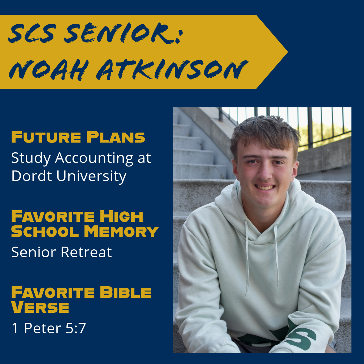 Class of 2025: Senior Features - Sheboygan Christian School (SCS)